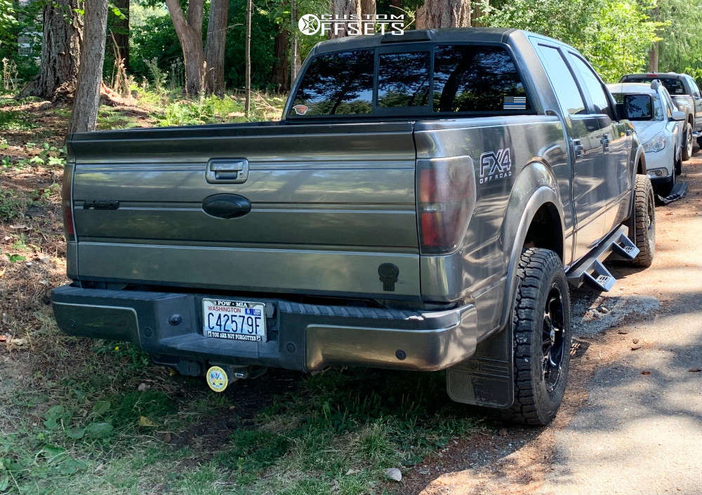 2013 Ford F-150 with 18x9 -12 Vision Prowler and 32/10.5R18 Falken ...