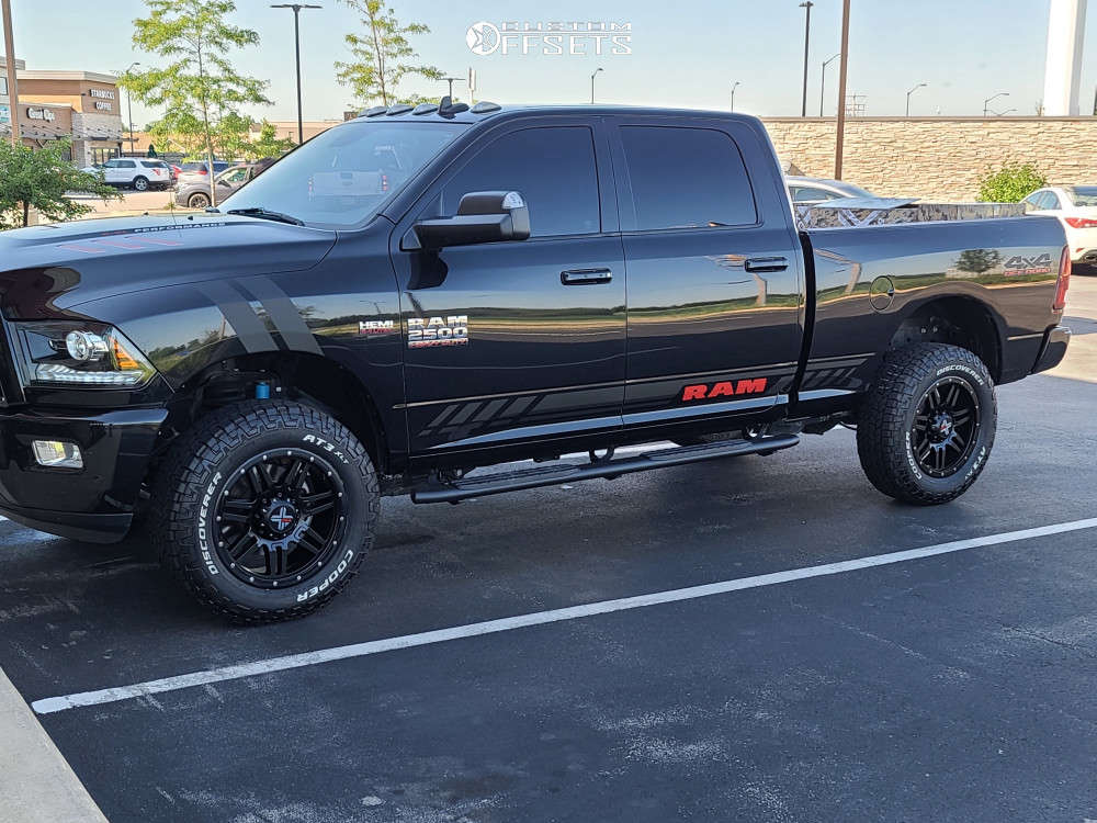 2018 Ram 2500 with 20x9 18 DX4 7s and 275/65R20 Cooper Discoverer At3 ...