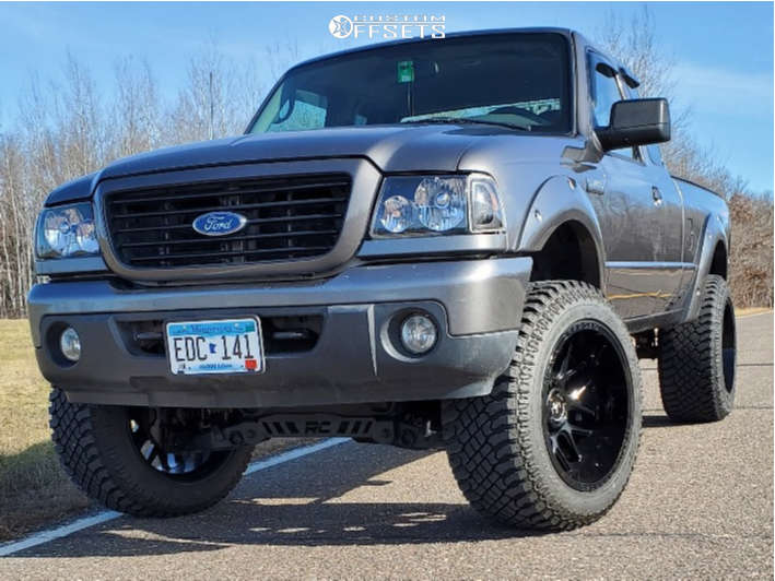 2009 Ford Ranger with 20x12 -44 Motiv Offroad Magnus and 33/12.5R20 ...