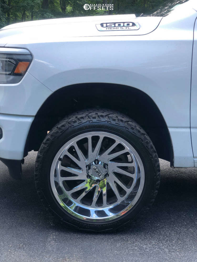 2019 Ram 1500 with 22x12 -44 Tuff T2a and 33/12.5R22 Venom Power Terra ...