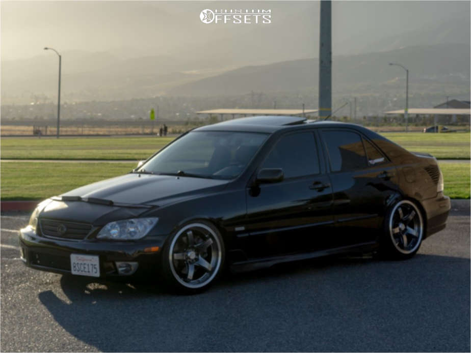 2004 Lexus IS300 with 18x8.5 35 XXR 555 and 225/40R18 Arroyo Grand ...