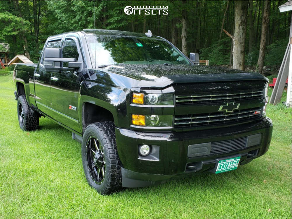 2016 Chevrolet Silverado 2500 HD with 20x9 1 Fuel Maverick and 285 ...