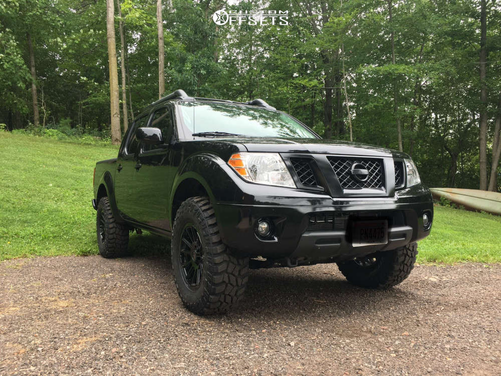 2019 Nissan Frontier with 17x8.5 18 American Racing Ar933 and 285/70R17 ...