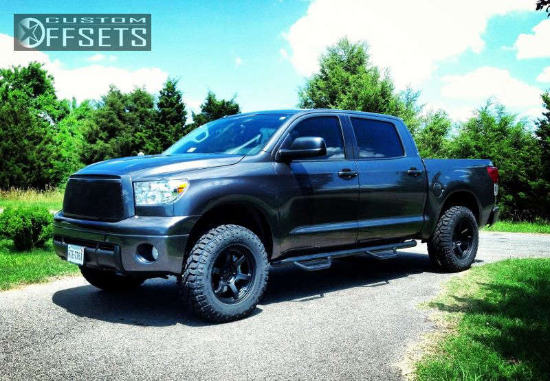 2012 Toyota Tundra with 18x9 12 FN Wheels BFD and 285/65R18 Goodyear ...
