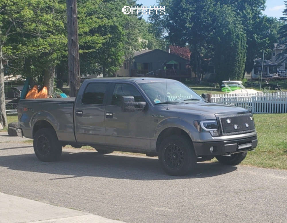 2010 Ford F-150 with 18x9 12 Vision Rocker and 275/65R18 Goodyear All ...