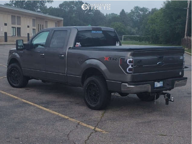 2010 Ford F-150 with 18x9 12 Vision Rocker and 275/65R18 Goodyear All ...