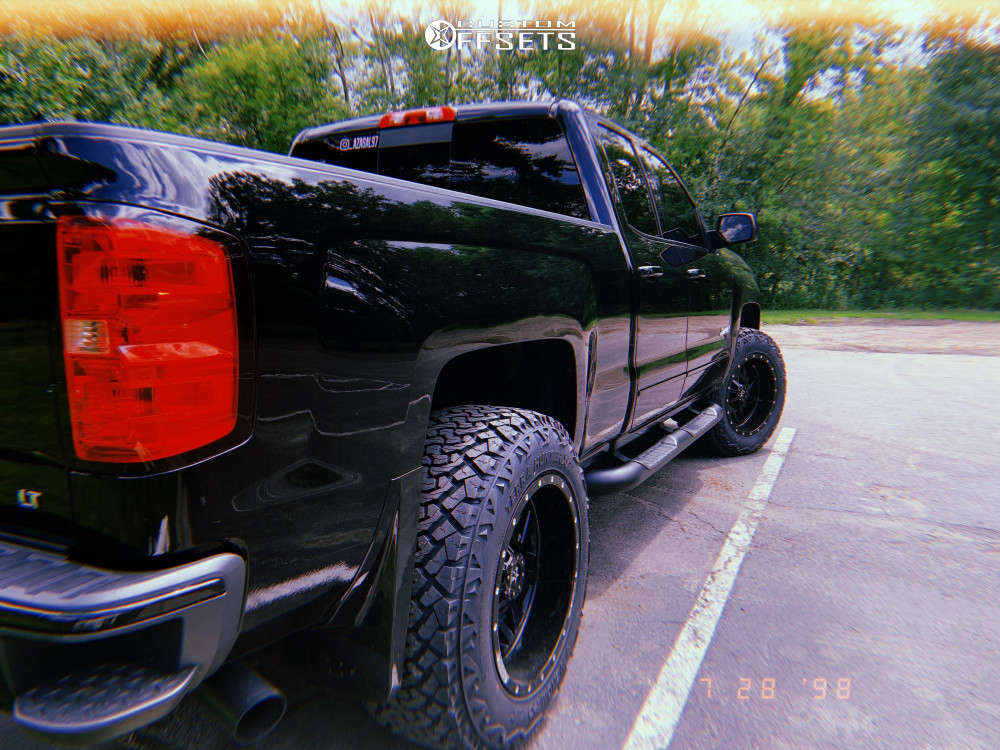 2015 Chevrolet Silverado 1500 with 20x12 -44 RBP 71r and 35/12.5R20 ...