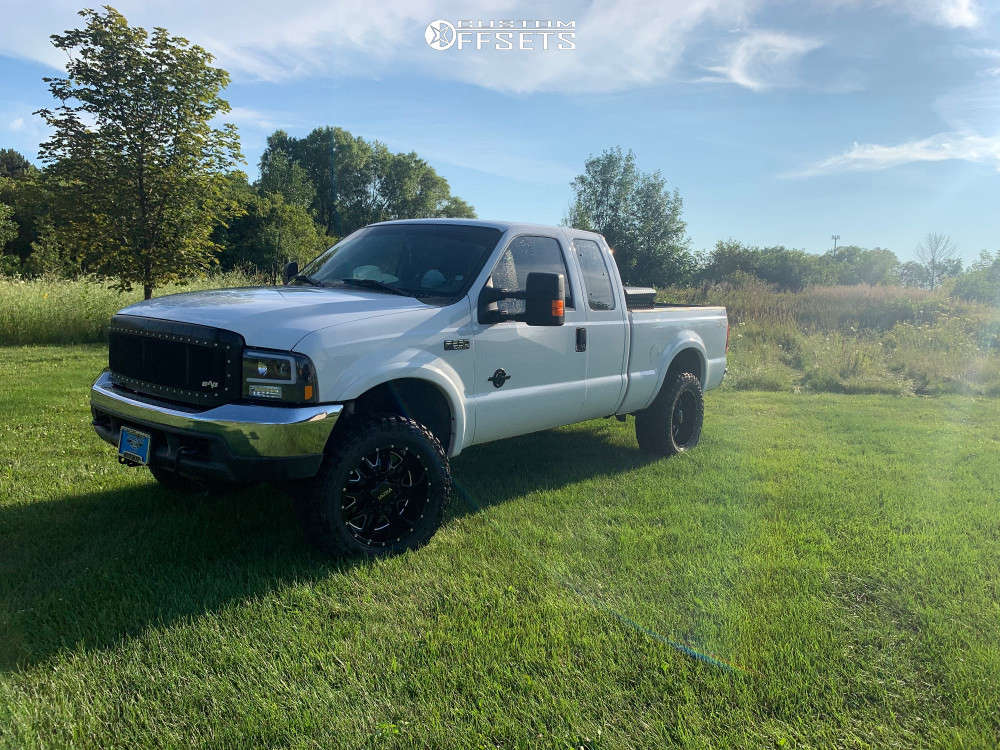 2000 Ford F-250 with 20x10 -25 Ultra Hunter and 305/50R20 Cooper All ...
