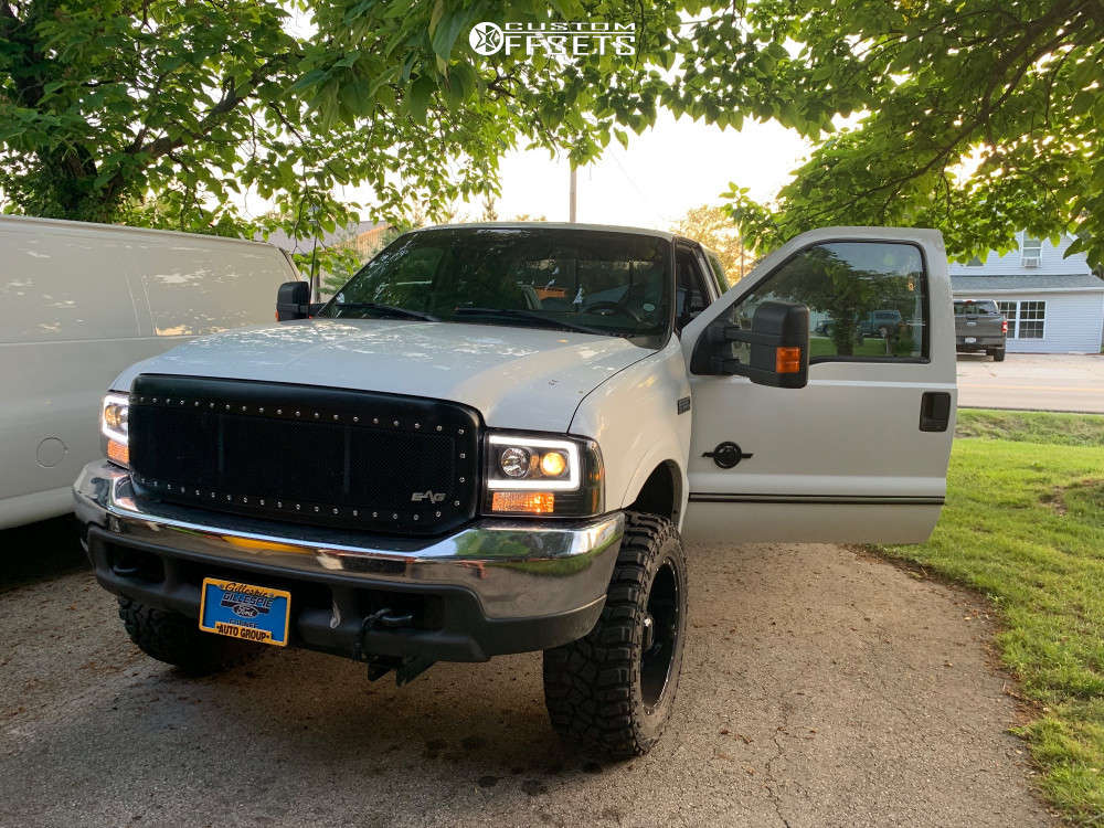 2000 Ford F-250 with 20x10 -25 Ultra Hunter and 305/50R20 Cooper All ...
