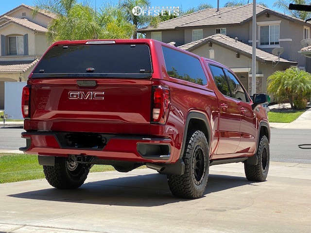 2020 GMC Sierra 1500 with 18x9 0 American Racing ATX Ax202 and 35/12 ...