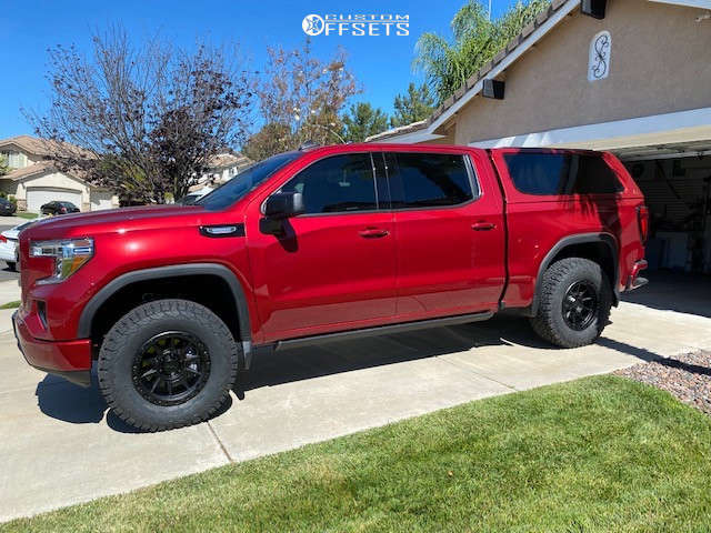 2020 GMC Sierra 1500 with 18x9 0 American Racing ATX Ax202 and 35/12 ...