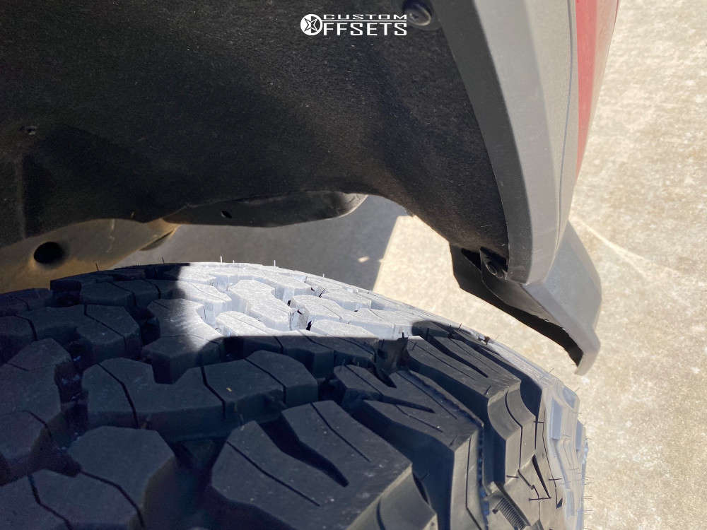 2020 GMC Sierra 1500 with 18x9 0 American Racing ATX Ax202 and 35/12 ...