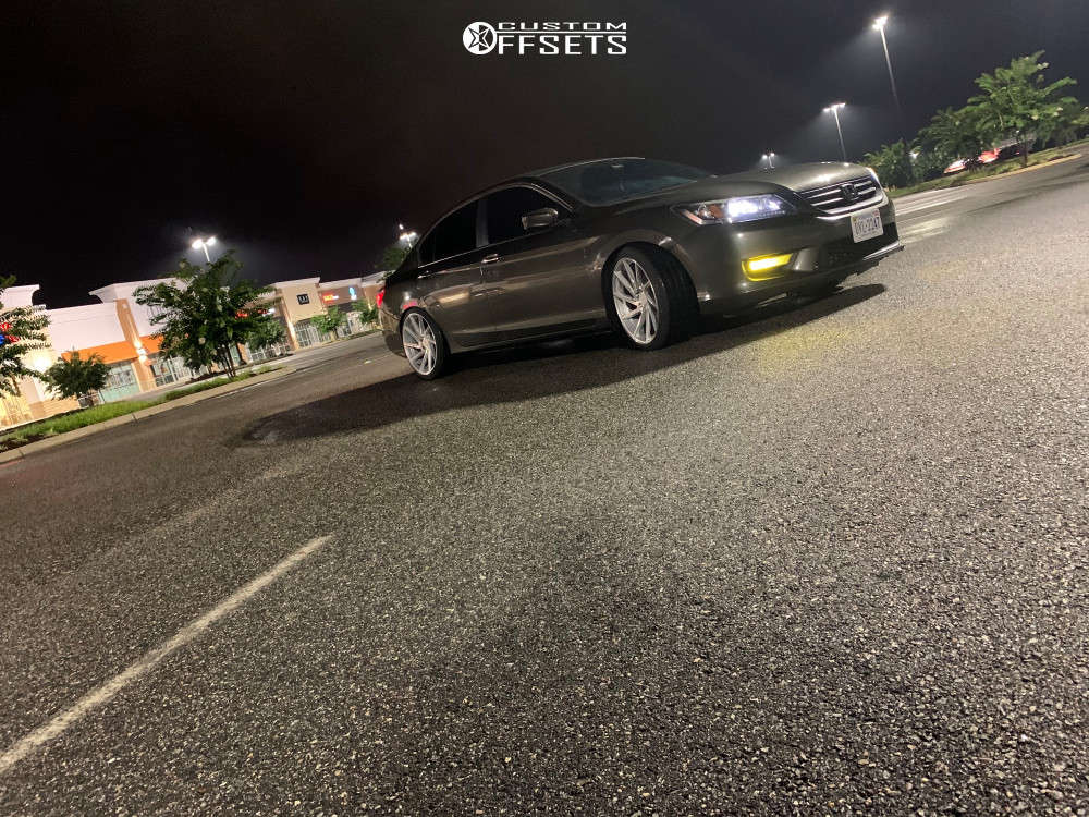 2014 Honda Accord with 20x10 38 F1R F29 and 245/35R20 Kenda Vezda Uhp ...