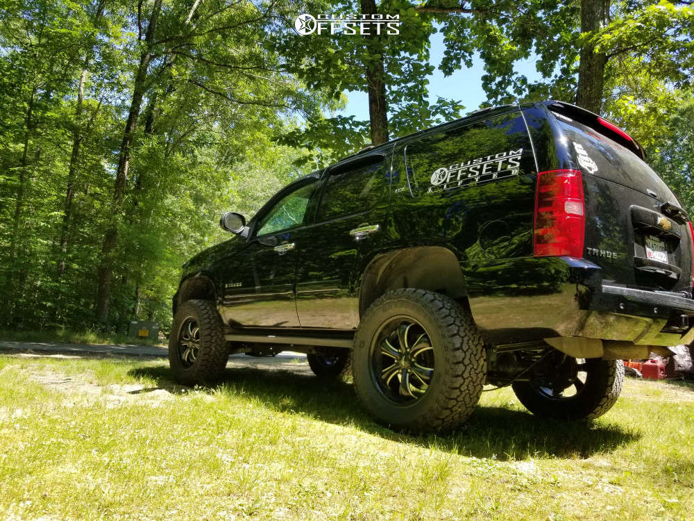 2007 Chevrolet Tahoe with 20x9 -127 American Racing Torq Thrust Ii and ...
