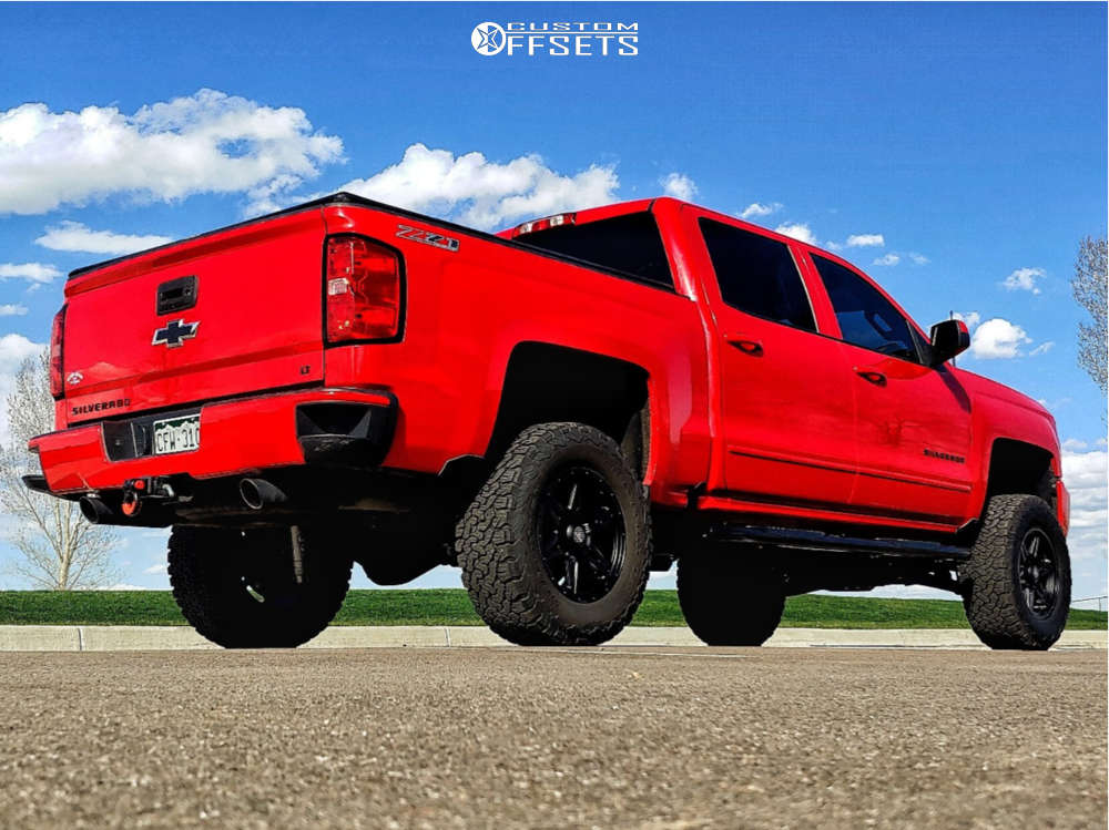 2017 Chevrolet Silverado 1500 with 18x9 0 Level 8 Strike 6 and 305 ...
