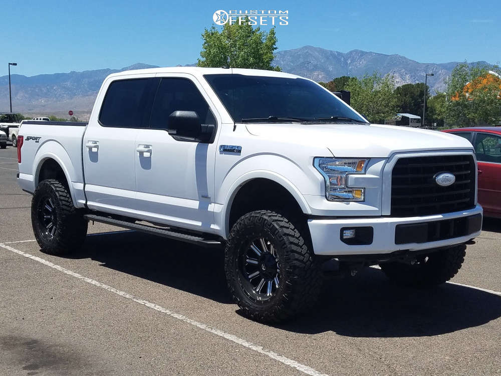 2016 Ford F-150 with 20x10 -24 Fuel Hardline and 35/12.5R20 Nitto Mud ...