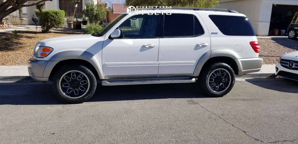 2004 Toyota Sequoia with 20x10 -24 XD Grenade and 305/50R20 Radar ...