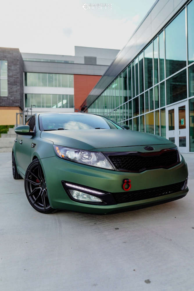 2012 Kia Optima with 19x8.5 20 XXR 559 and 245/35R19 Lionhart LH-Five ...