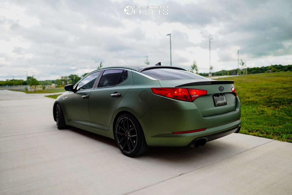 2012 Kia Optima with 19x8.5 20 XXR 559 and 245/35R19 Lionhart LH-Five ...