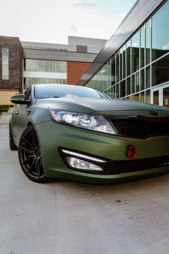 2012 Kia Optima with 19x8.5 20 XXR 559 and 245/35R19 Lionhart LH-Five ...