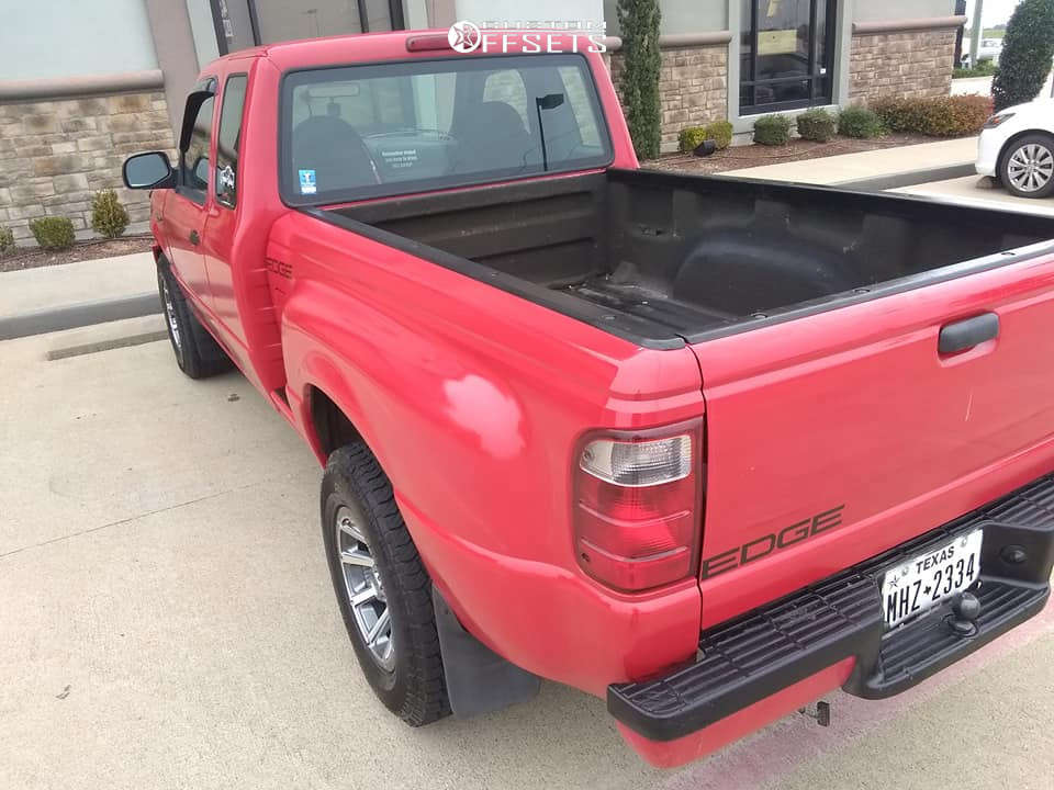 2003 Ford Ranger with 16x8 Vision Turbine and 245/35R16 Pathfinder All ...