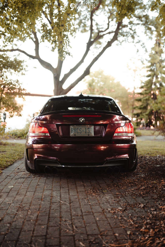 2008 BMW 135i with 18x8.5 35 CCW Lm20 and 235/20R18 Michelin Pilot ...