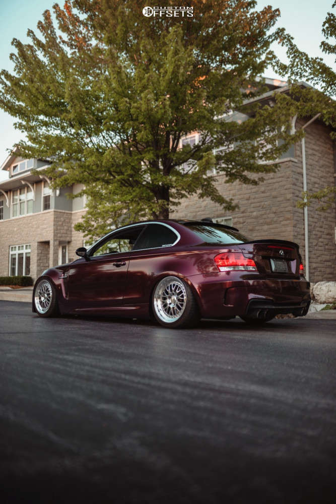 2008 BMW 135i with 18x8.5 35 CCW Lm20 and 235/20R18 Michelin Pilot ...