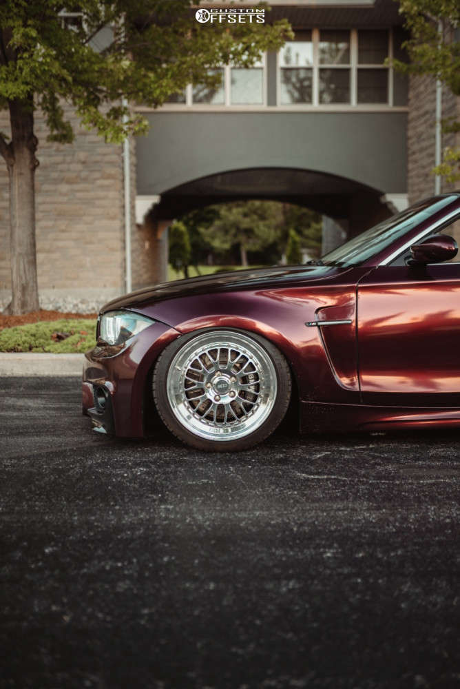2008 BMW 135i with 18x8.5 35 CCW Lm20 and 235/20R18 Michelin Pilot ...