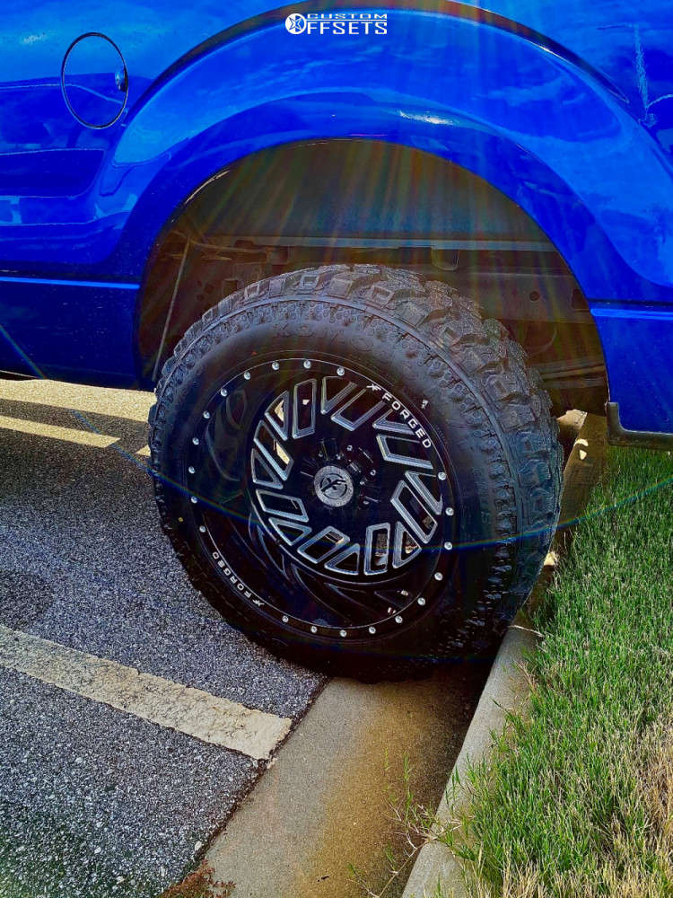 2013 Ford F-150 with 20x12 -44 XF Forged Xfx-304 and 33/12.5R20 GT ...