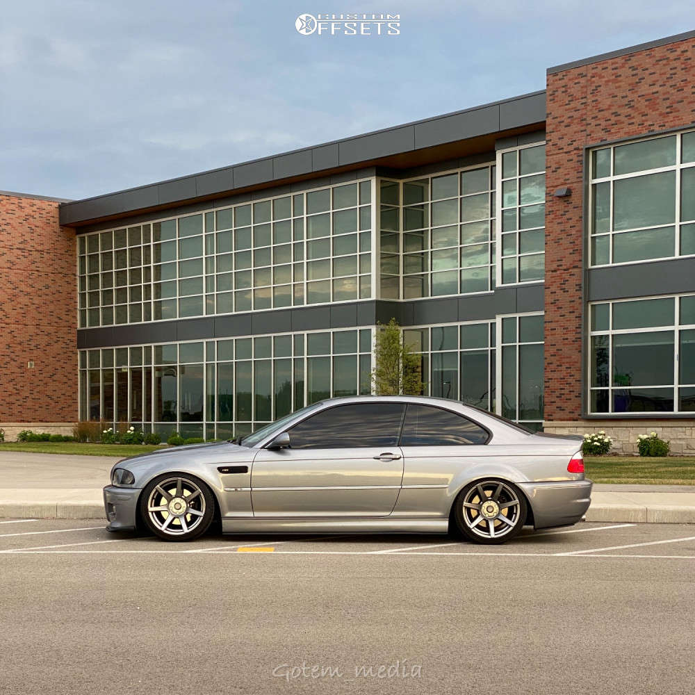 2004 BMW M3 with 18x9.5 15 7Twenty Style 55 and 265/35R18 Nankang NS-25 ...