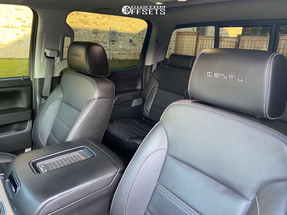 2017 GMC Sierra 1500 with 24x10 30 Niche Vice Suv and 295/35R24 Lexani ...