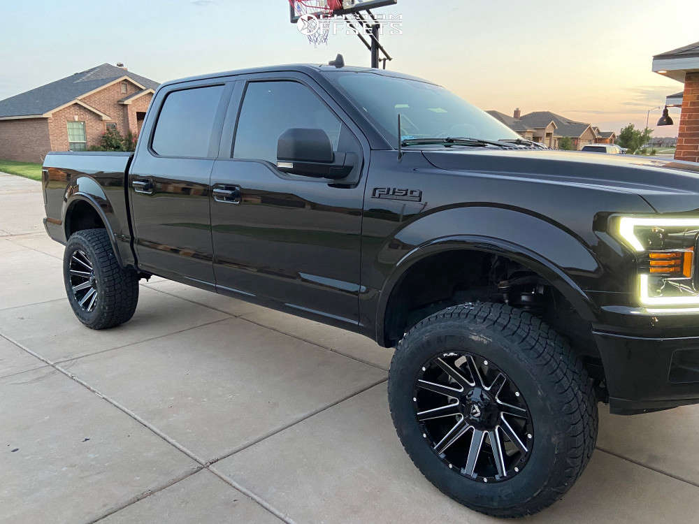 2020 Ford F-150 with 20x10 -19 Fuel Contra and 35/12.5R20 Milestar ...