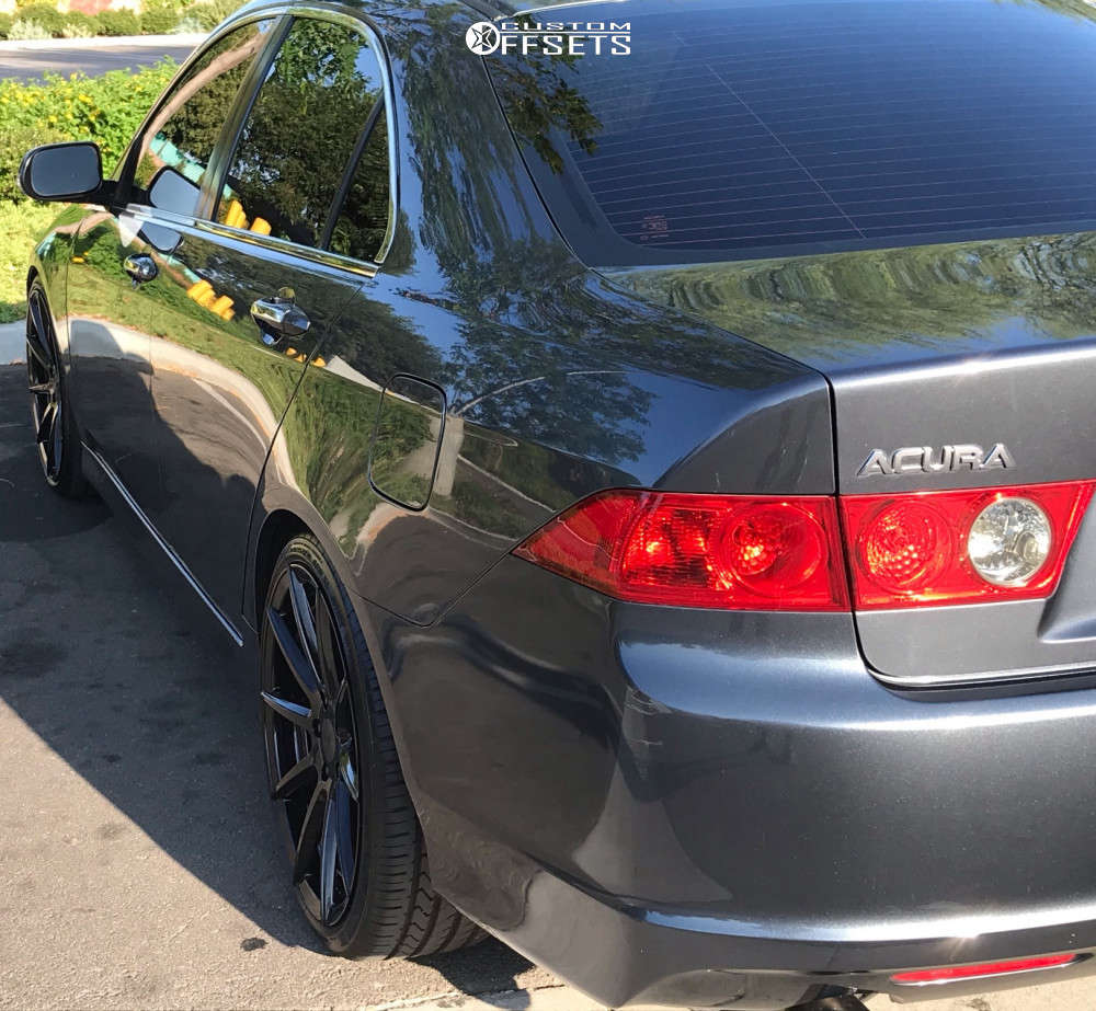 2008 Acura TSX with 19x8.5 40 TSW Clypse and 225/35R19 Lexani Lx-twenty ...