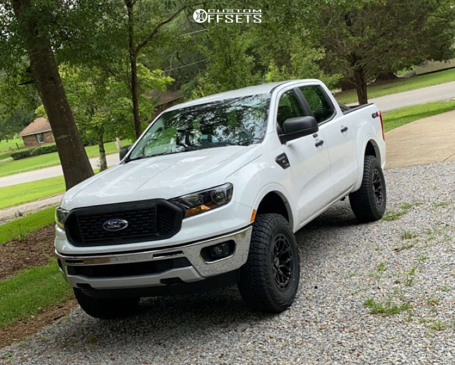 2019 Ford Ranger with 17x9 RTR Tech 6 and 33/12.5R17 Falken Wildpeak ...
