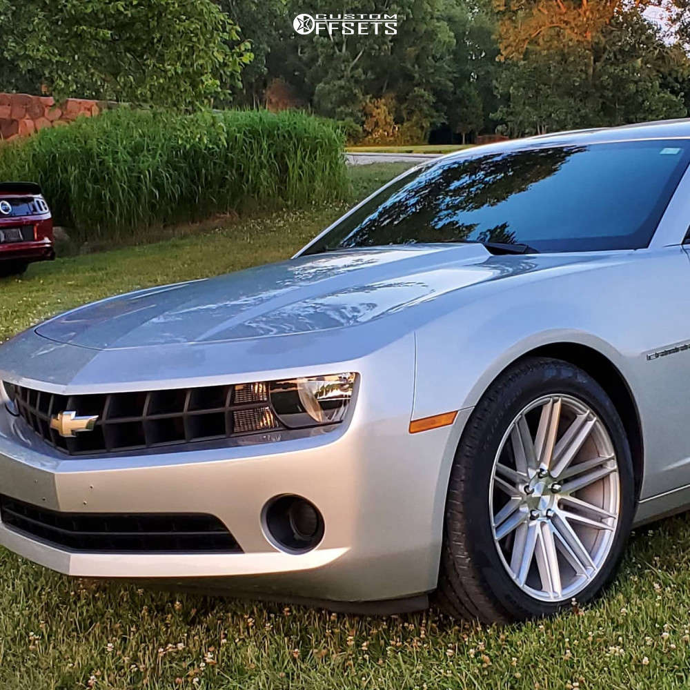 2012 Chevrolet Camaro with 20x9.5 35 Element El010 and 255/45R20 ...