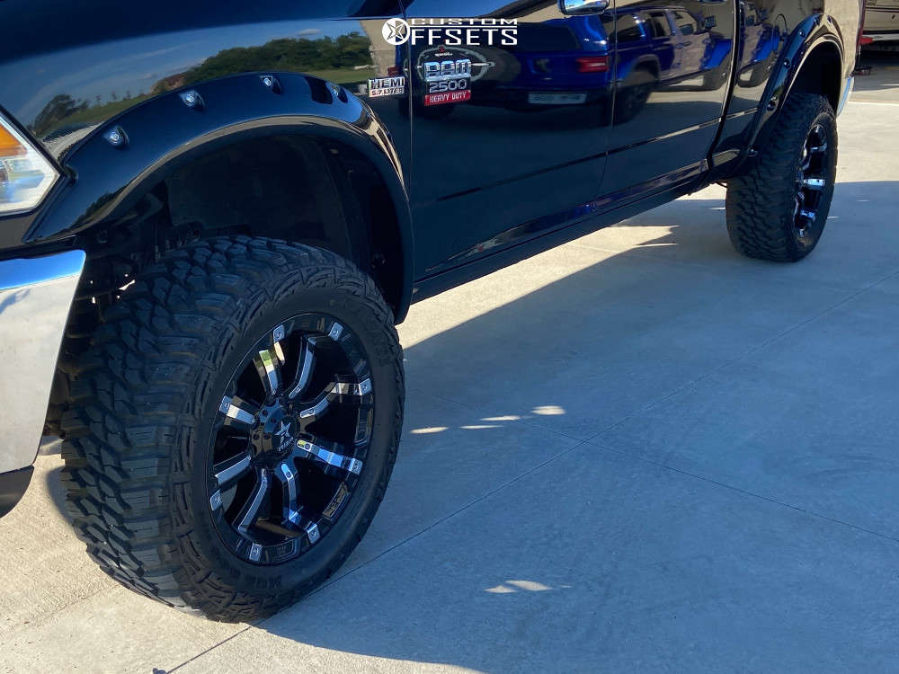 2012 Ram 2500 with 20x10 -21 RBP 94r and 33/12.5R20 Kanati Mud Hog and ...