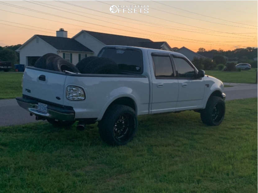 2002 Ford F-150 with 22x12 -44 Dropstars 655bm and 305/50R22 Toyo Tires ...