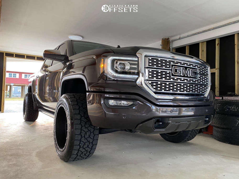 2016 GMC Sierra 1500 with 20x12 -52 Method Mesh and 305/50R20 Toyo ...