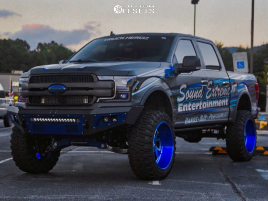 2018 Ford F-150 with 24x12 -44 Fuel Forged Ff41 and 37/13.5R24 Super ...