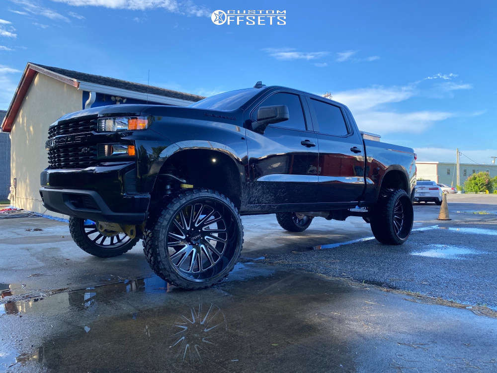 2020 Chevrolet Silverado 1500 with 26x14 -72 Tuff T2a and 35/12.5R26 ...