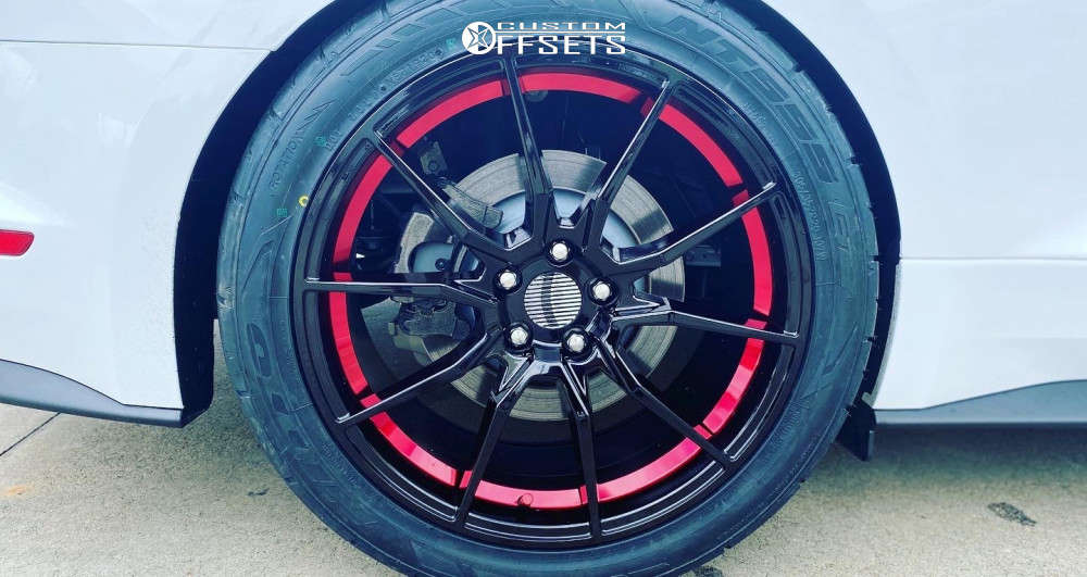 2020 Ford Mustang with 20x9 30 OE Performance 193 and 275/30R20 Nitto ...