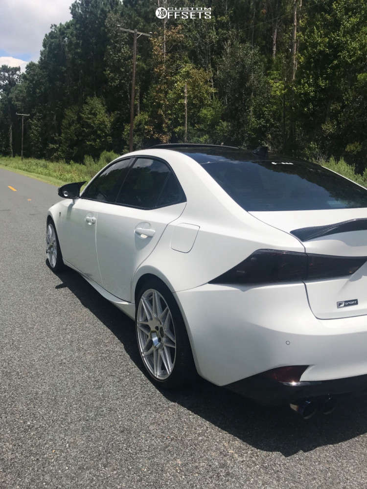 2019 Lexus IS300 with 19x8.5 45 Advanti Racing Classe and 235/35R19 ...