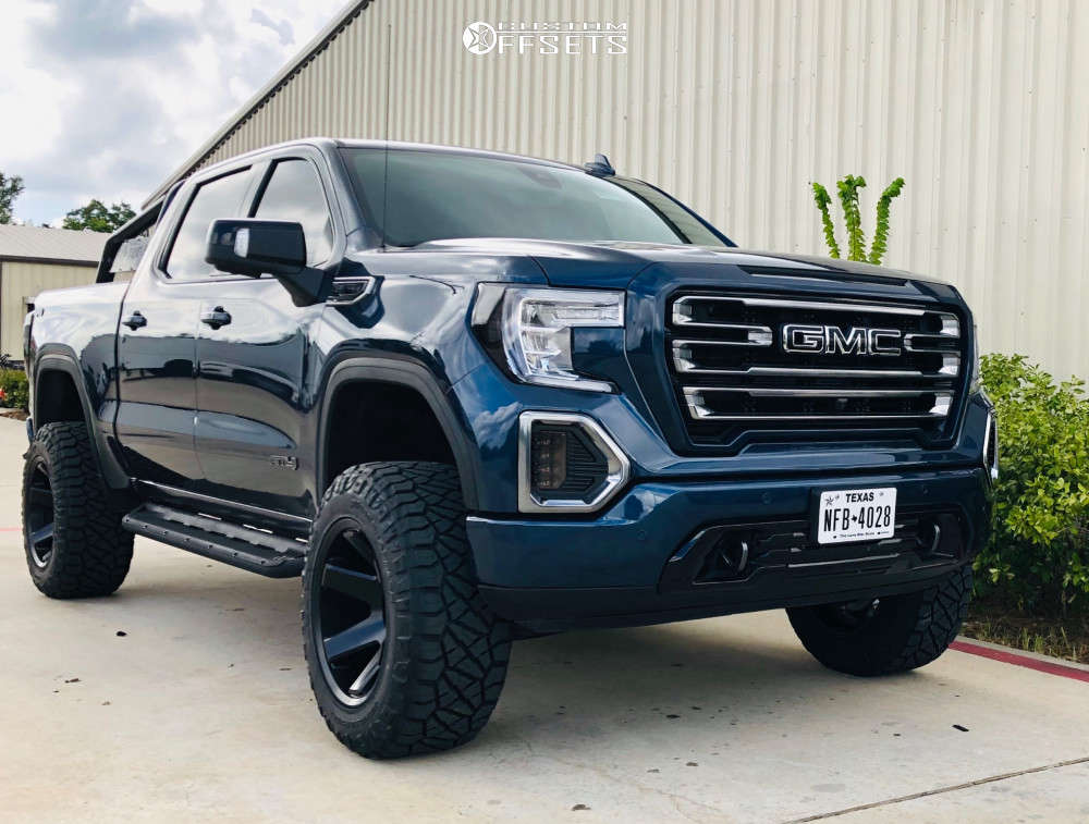 2020 GMC Sierra 1500 with 20x12 -44 Black Rhino Raze and 35/12.5R20 ...