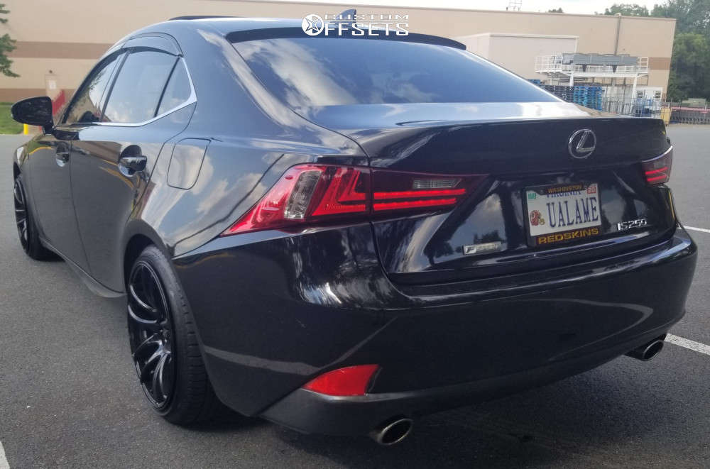 2015 Lexus IS250 Wheel Offset Poke Stock | 1209420 | Custom Offsets