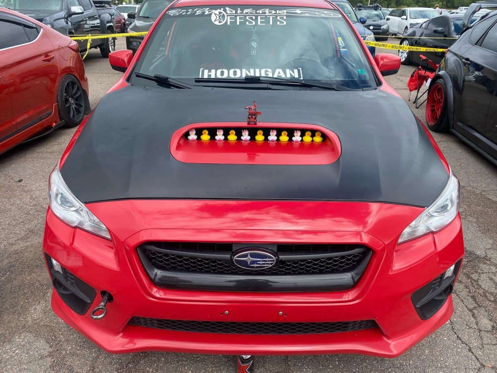 2016 Subaru WRX with 17x7.5 35 RSSW Rival and 235/45R17 Ironman Imove ...
