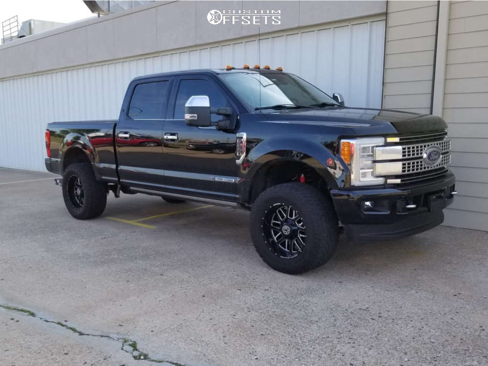 2017 Ford F-250 Super Duty with 20x10 -24 Anthem Off-Road Gunner and ...