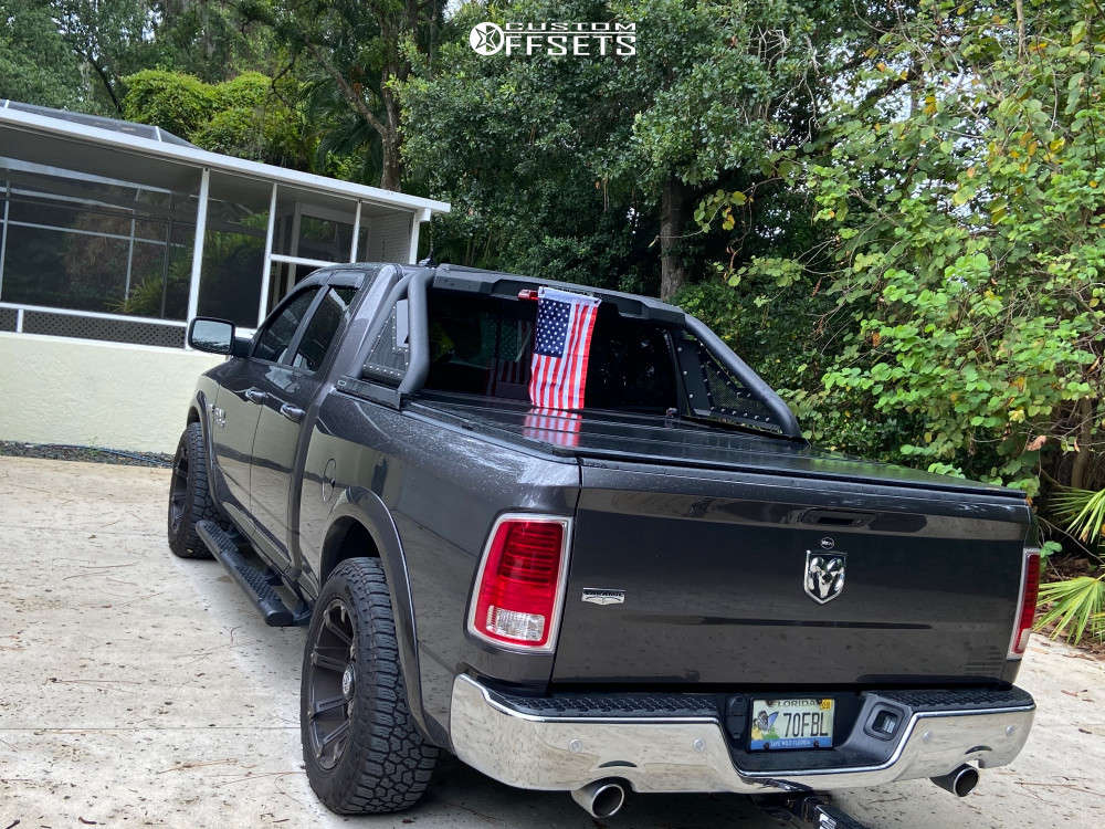 2018 Ram 1500 with 20x10 -24 Anthem Off-Road Defender and 33/12.5R20 ...