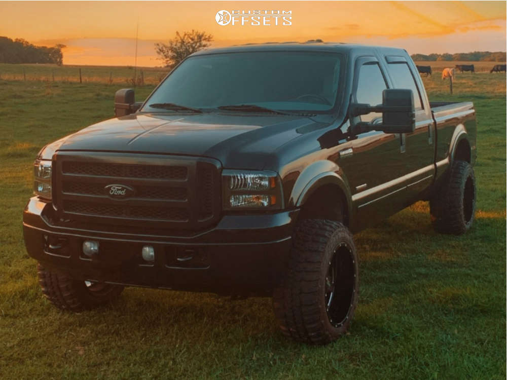 2007 Ford F-250 Super Duty with 20x12 -44 Moto Metal Mo962 and 33/12 ...
