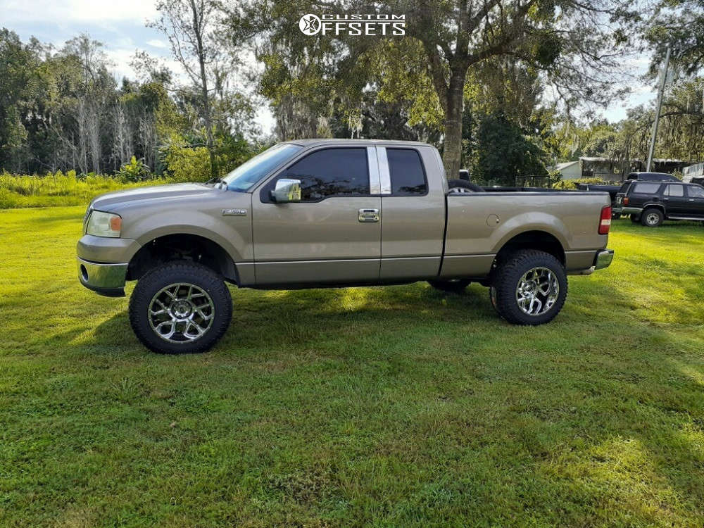 2006 Ford F-150 with 20x12 -51 Vision Sliver and 35/12.5R20 Atturo ...