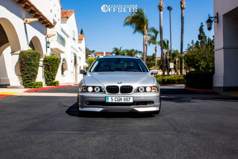 2003 BMW 530i with 17x8 41 BBS Style 42 and 235/45R17 Michelin Pilot ...